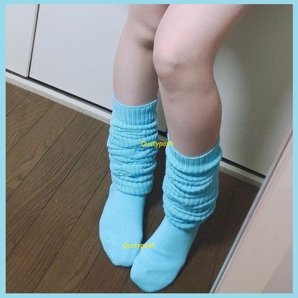 Dustyposh | Accessories | Long Loose Thigh High Socks Baggy Over The ...
